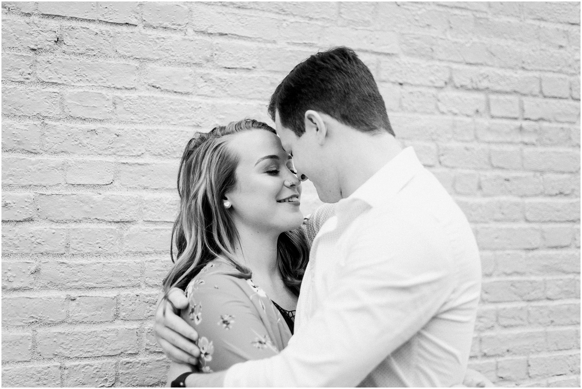 Sunset Engagement at Rising Park - The Howard Brand Blog